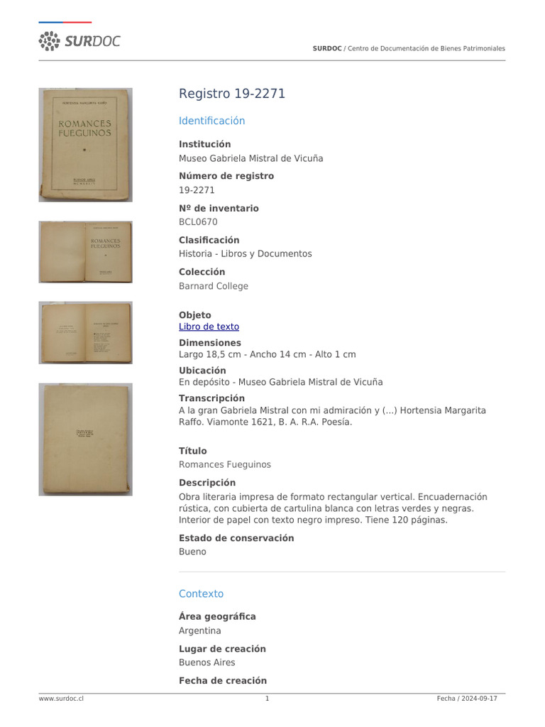 Registro 19-2271 PDF | PDF