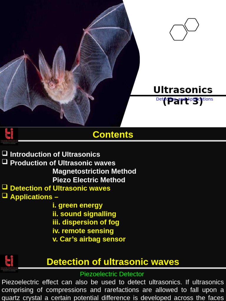 Ultrasonics 3 | PDF