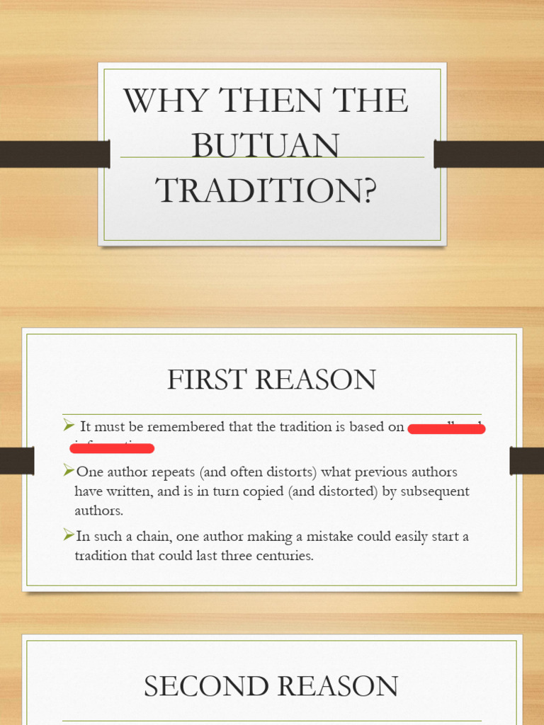 Why Then Butuan Tradition | PDF
