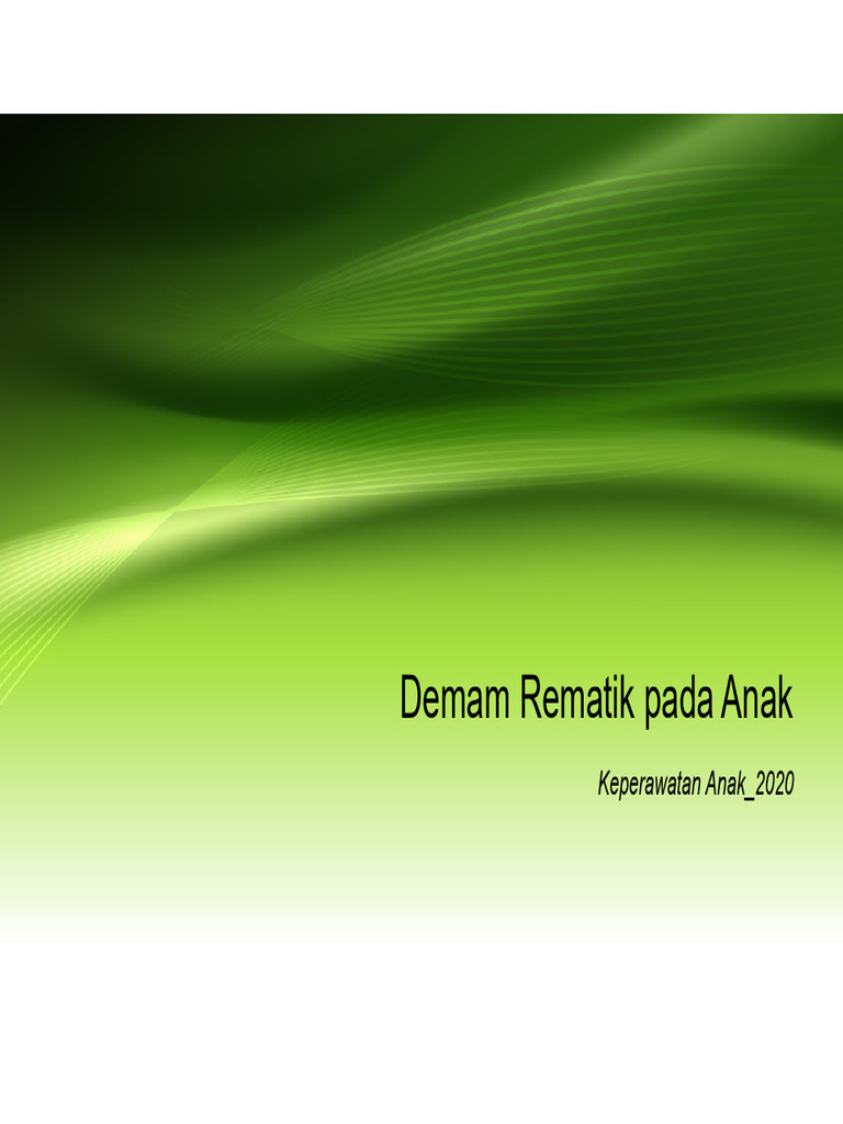 Askep Demam Rematik Pada Anak1 | PDF