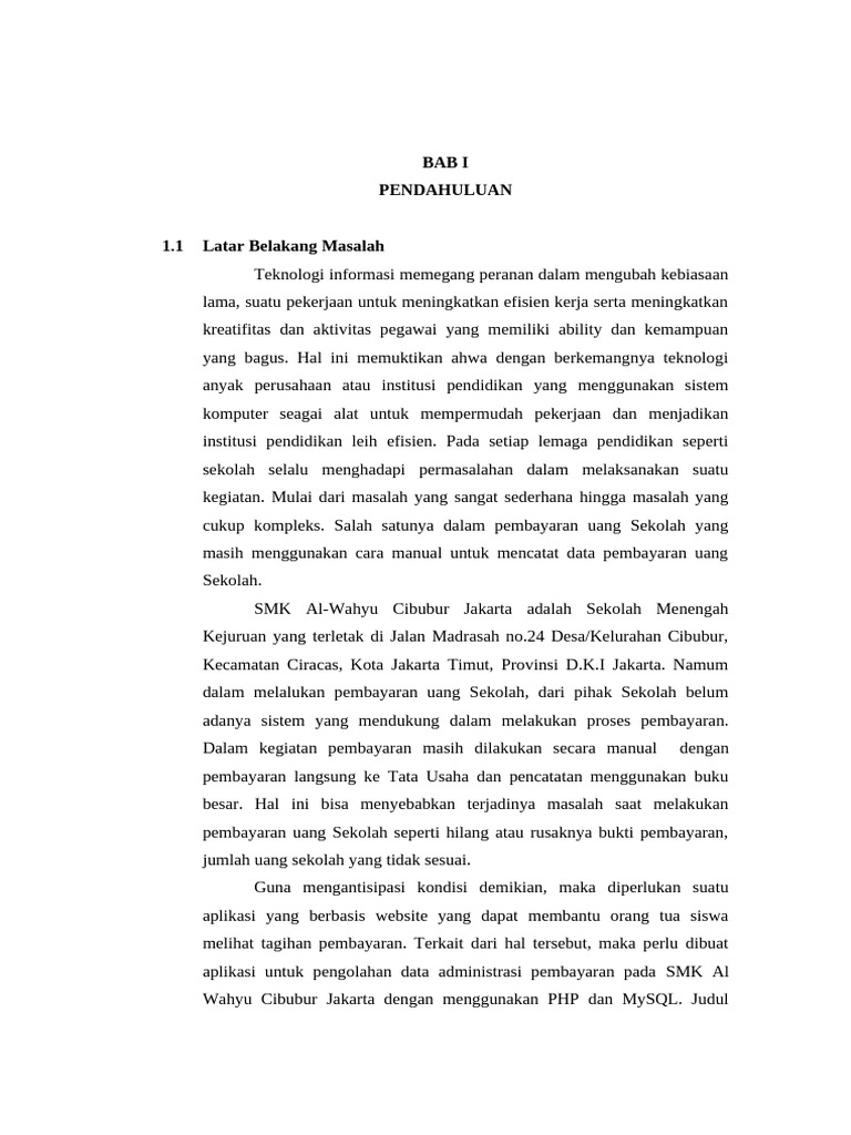 BAB 1.a | PDF