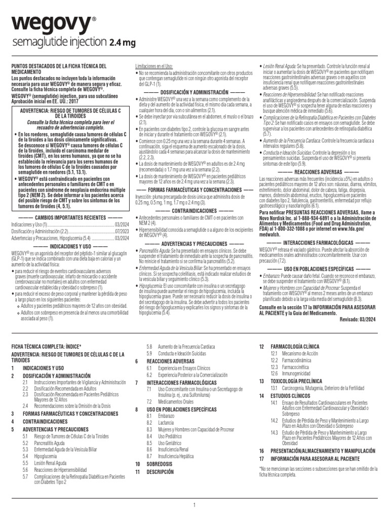 Wegovy ES | PDF