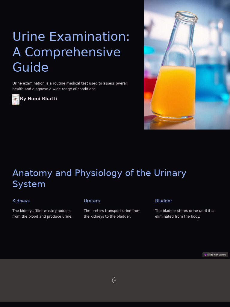 Urine Examination Practical | PDF