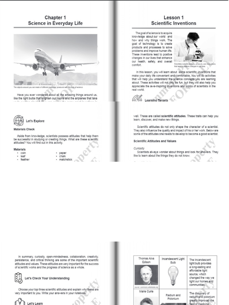 Textbook in Science | PDF
