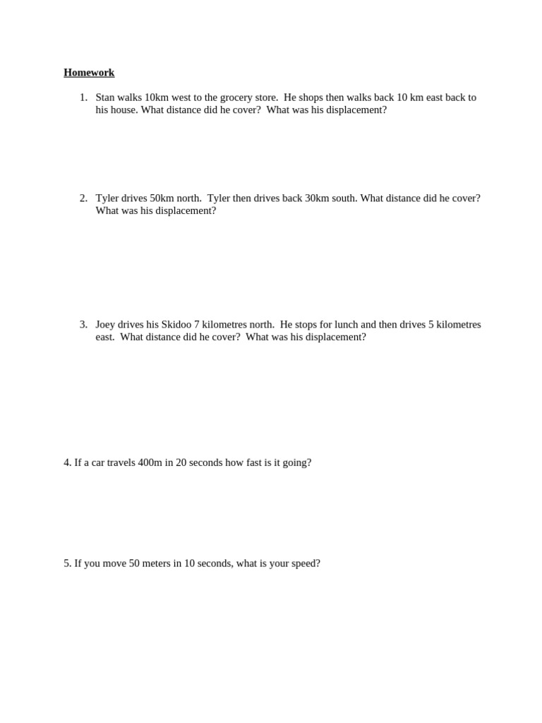Grade 8 Homework (1) | PDF