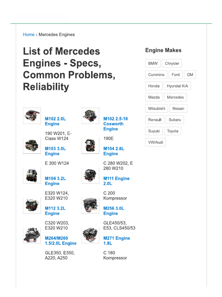 mercedes | PDF
