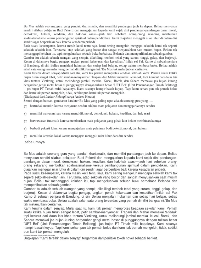 Terindak: Sebelumnya | PDF