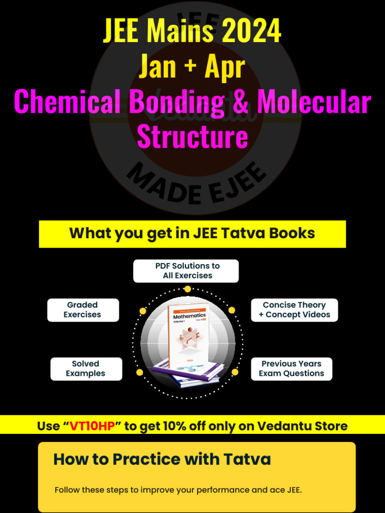 Chemical Bonding & Molecular Structure - JEE 2024 PYQ | PDF