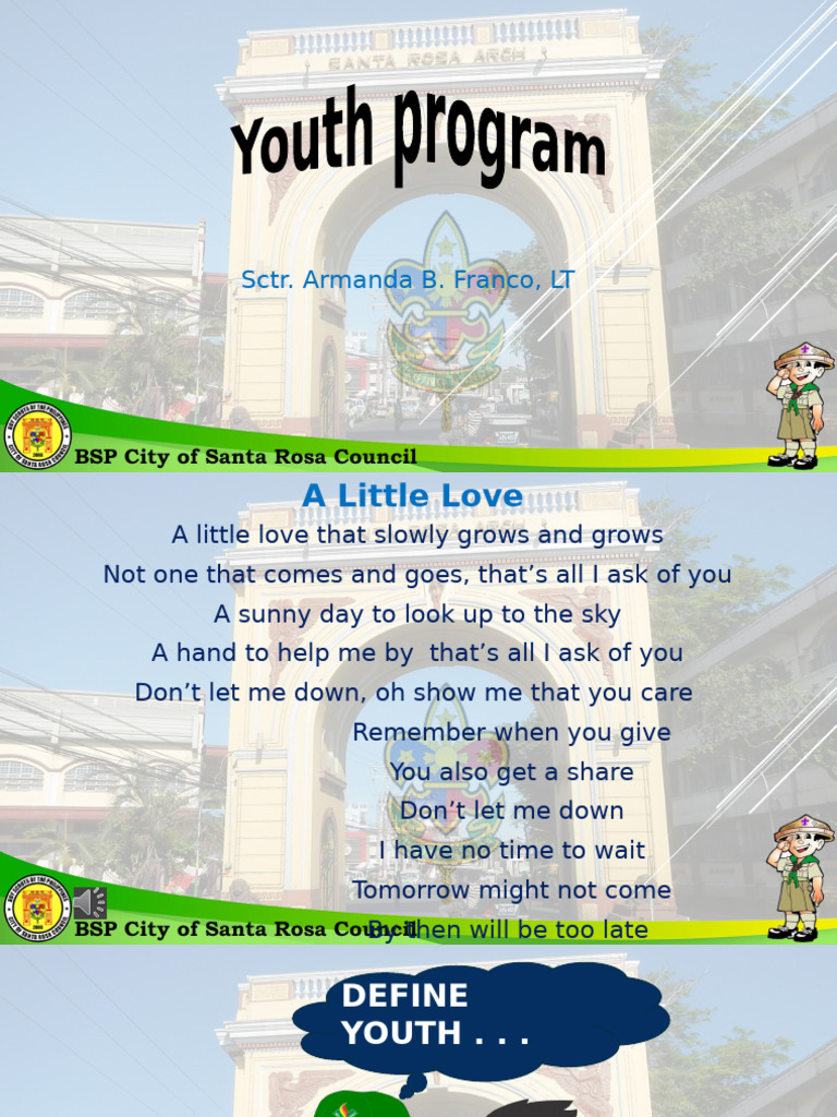 S 08 - THE YOUTH PROGRAM AND THE BSP SCOUTING FAMILY | PDF