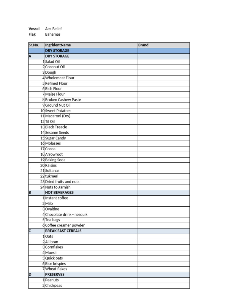 Aec Belief Seaflow ReqListBulkUpload | PDF