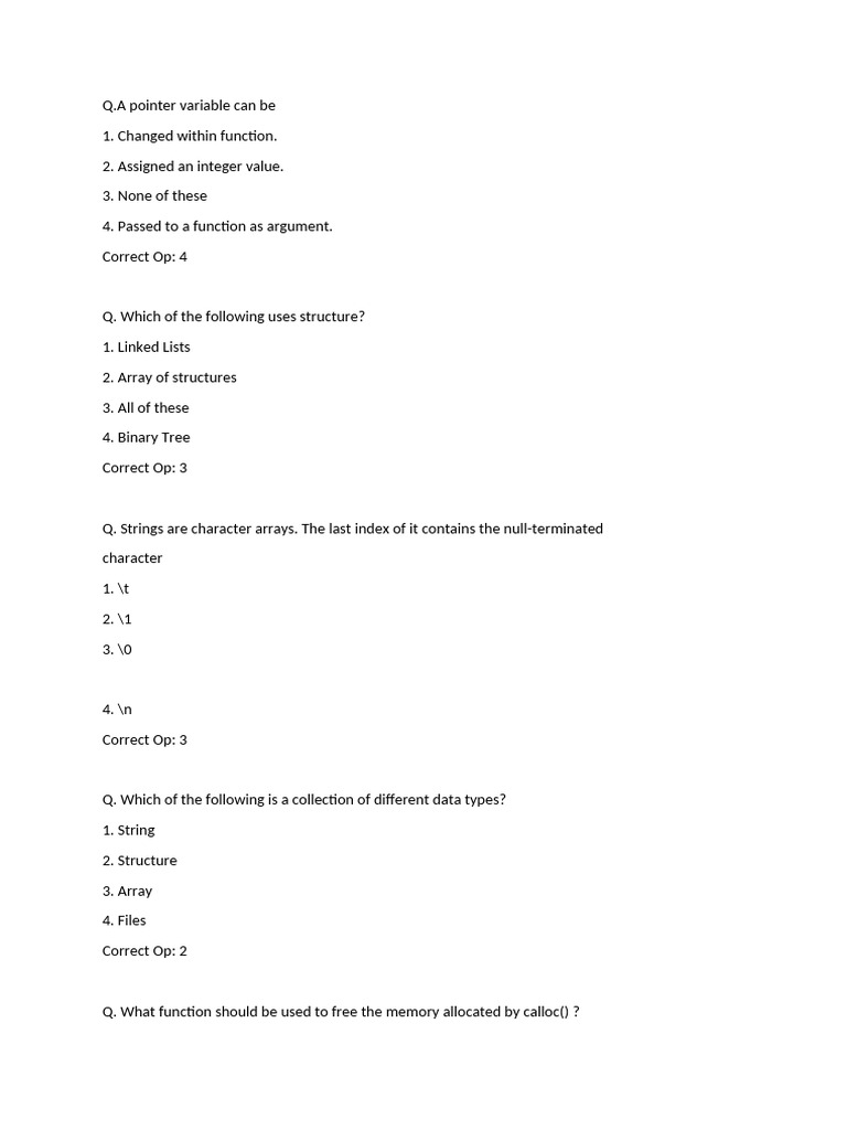 TCS Technical Questions | PDF TCS Technical Questions | PDF