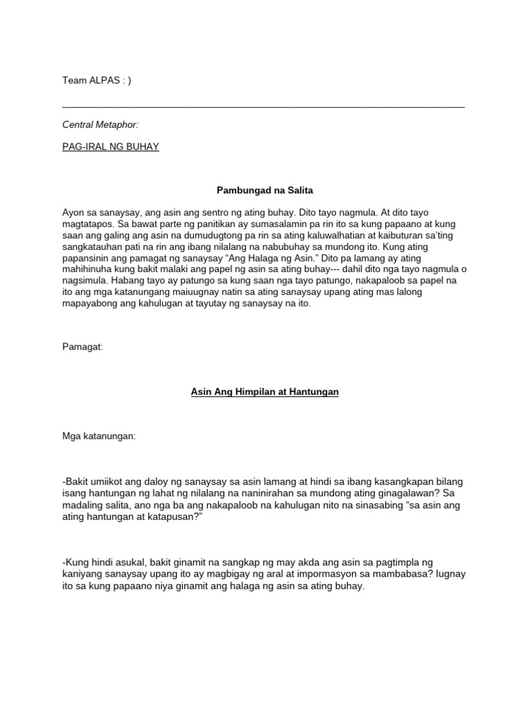 ALPAS | PDF