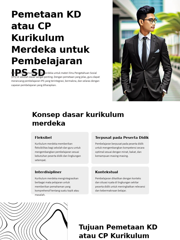 Pemetaan KD Atau CP Kurikulum Merdeka Untuk Pembelajaran IPS SD | PDF