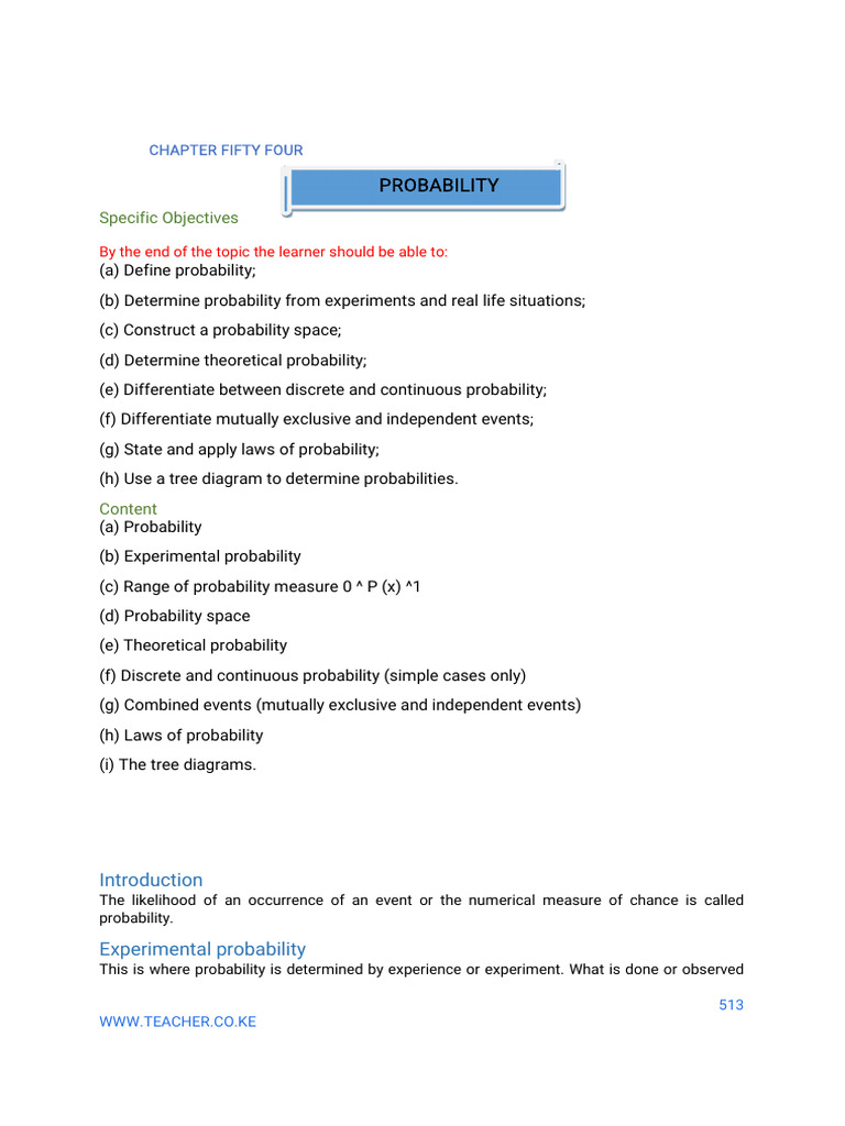 Probability | PDF