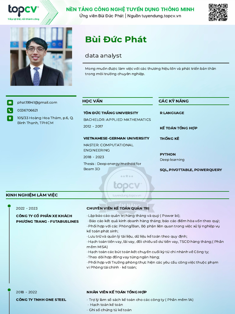 CV Bui-Duc-Phat_GV CNTT | PDF