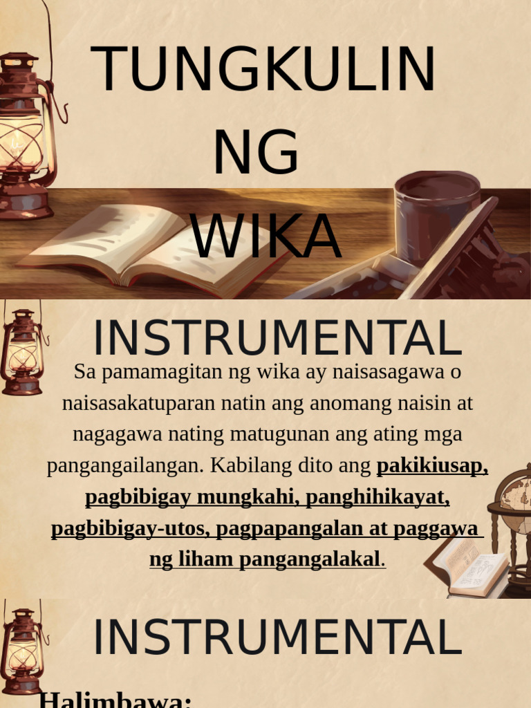 Tungkulin at Gampanin NG Wika Final | PDF