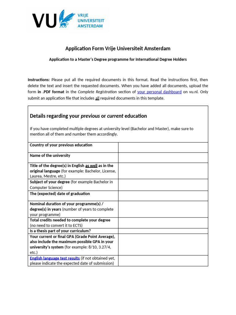 Application Form Format 2024 2025 SBE | PDF