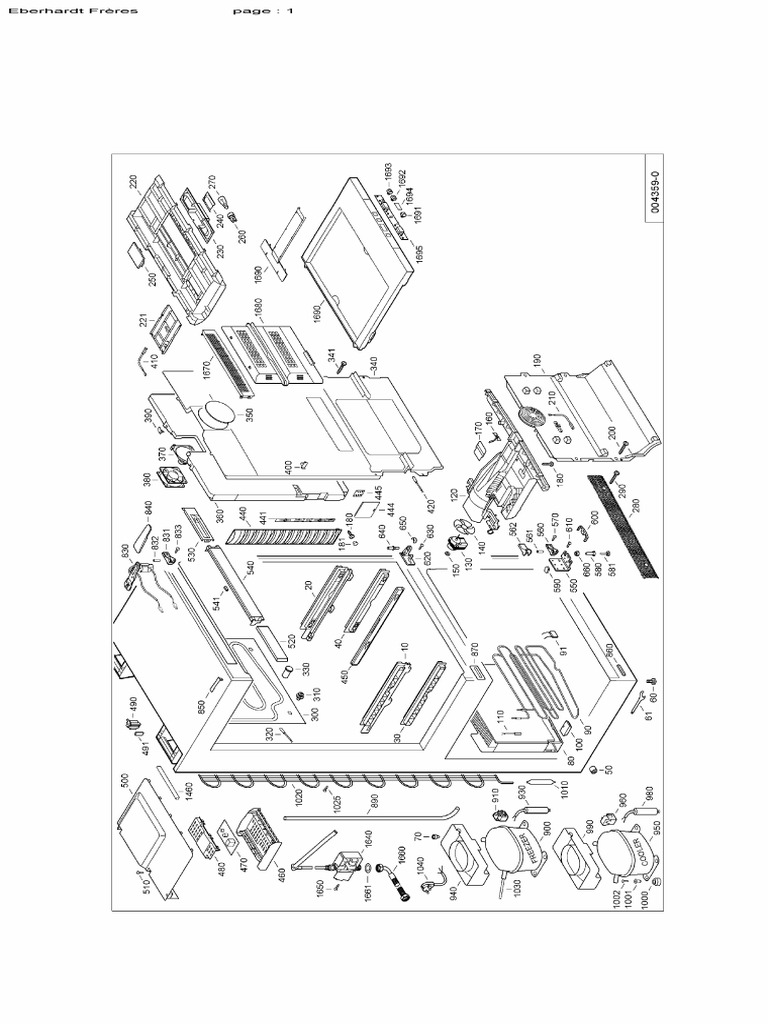 Liebherr CBNES516720E-998859305 Despiece | PDF