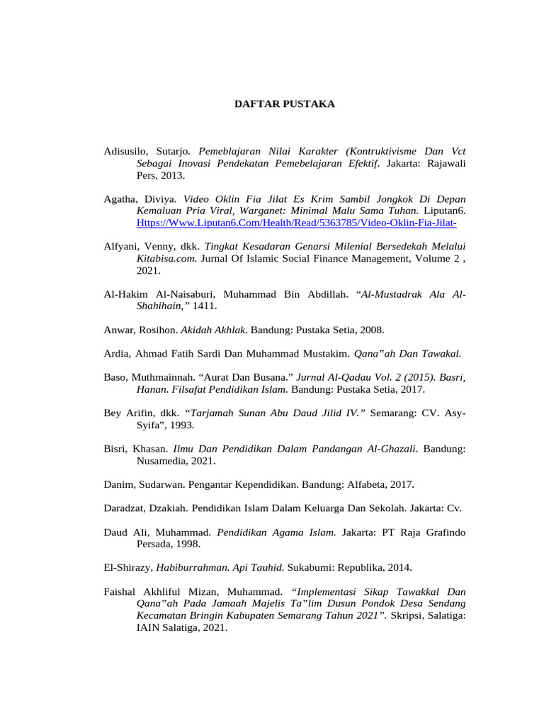 DAFTAR PUSTAKA Reksa | PDF