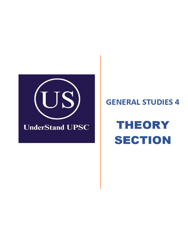 UnderStand UPSC GS4 Notes - Theory Section Final - 39628017 - 2024 - 08 ...