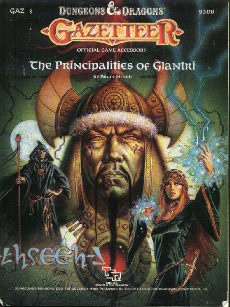 The Principalities of Glantri | PDF