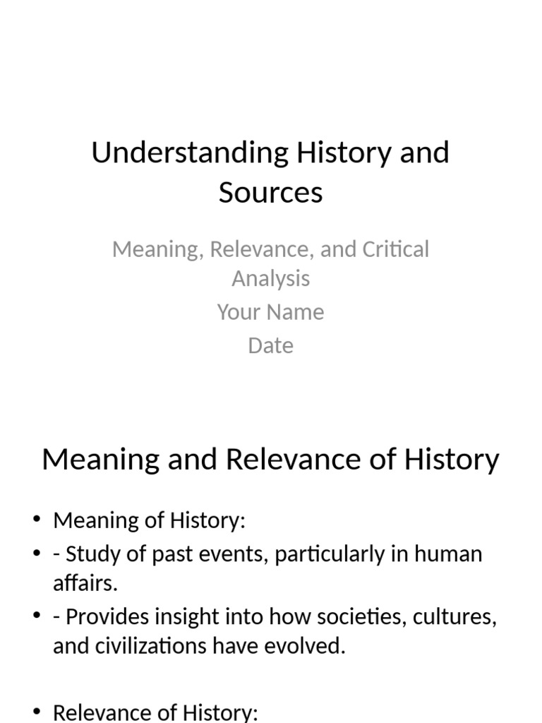 Understanding_History_and_Sources | PDF