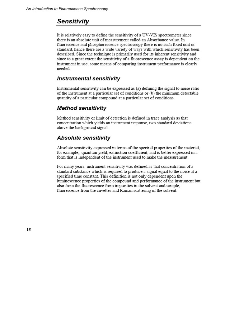 Instrumentation | PDF