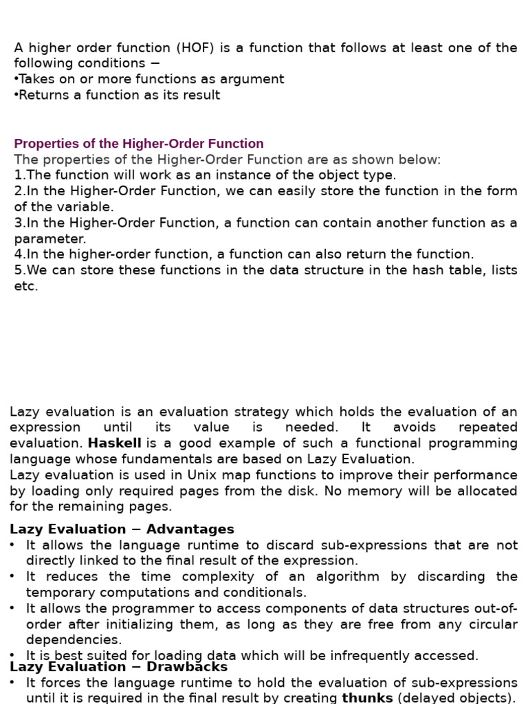 Functional Programming - Updated | PDF