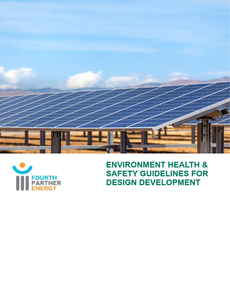 EHS Guidelines For Design Development - Rooftop SPP | PDF