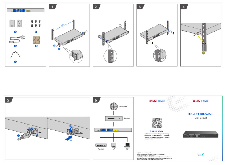 RG Es118gs P L User Manual (v1.0) | PDF