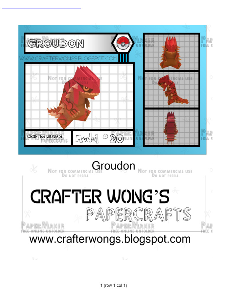 Chibi Primal Groundon | PDF