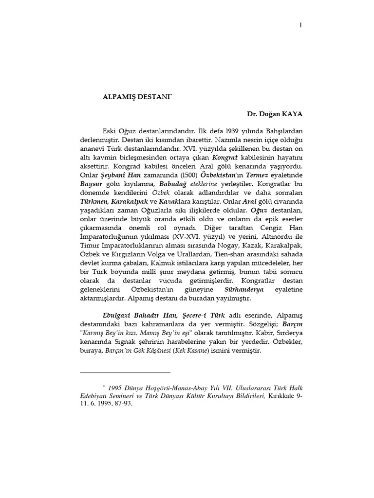 dogan_kaya_alpamis_destani | PDF