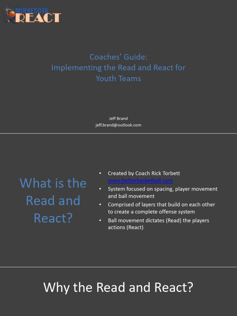Read and React Complete Guide | PDF