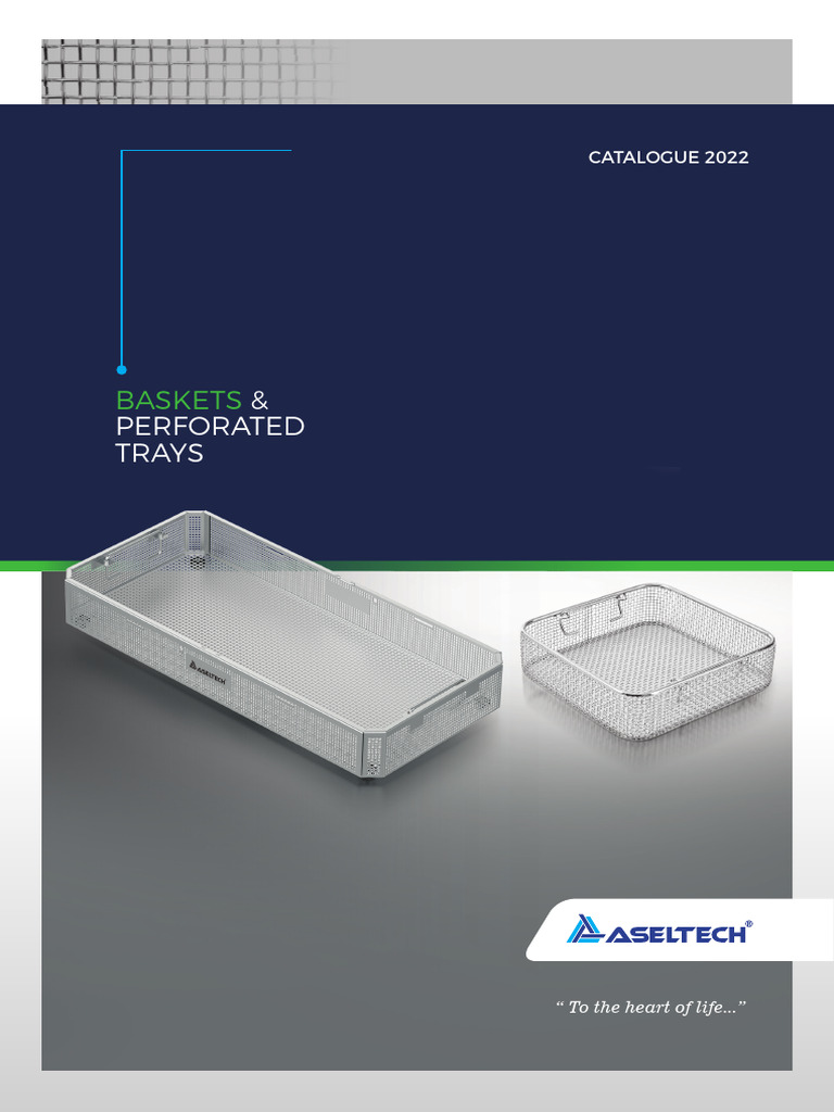 Aseltech Wire and Steel Sheet Baskets Catalog 2022 | PDF