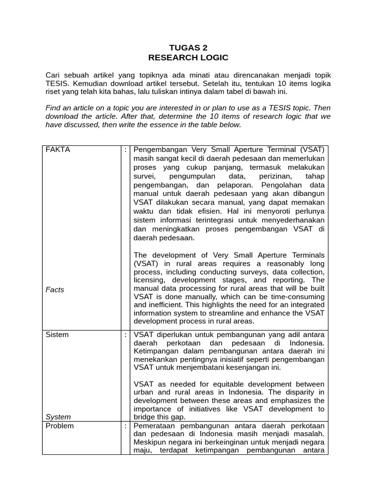 Research Logic | PDF | Data | Methodology