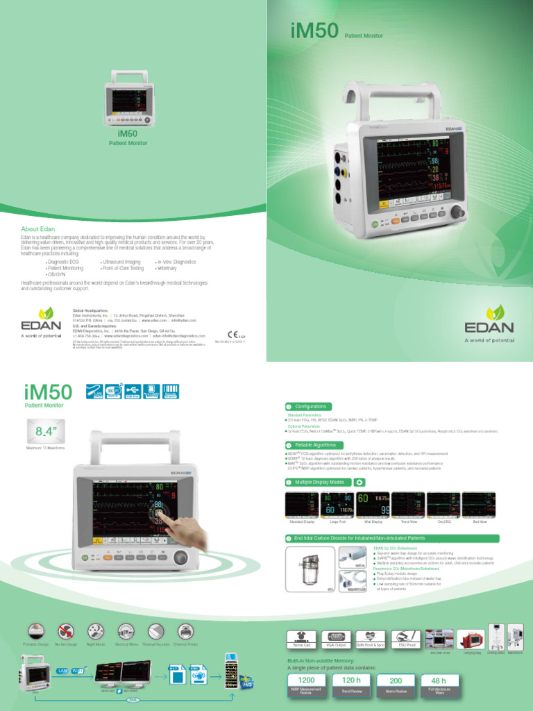 Edan Im50 | PDF