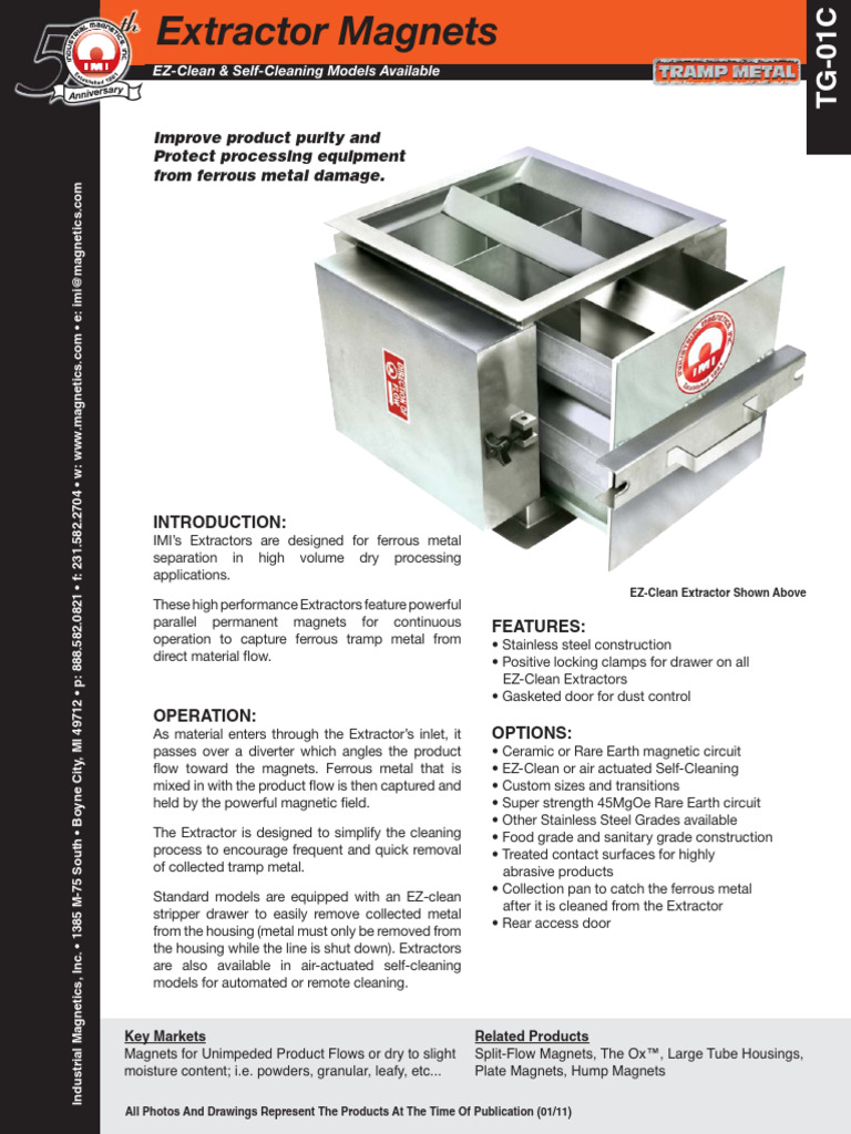 Chute Flow Through Magnet | PDF