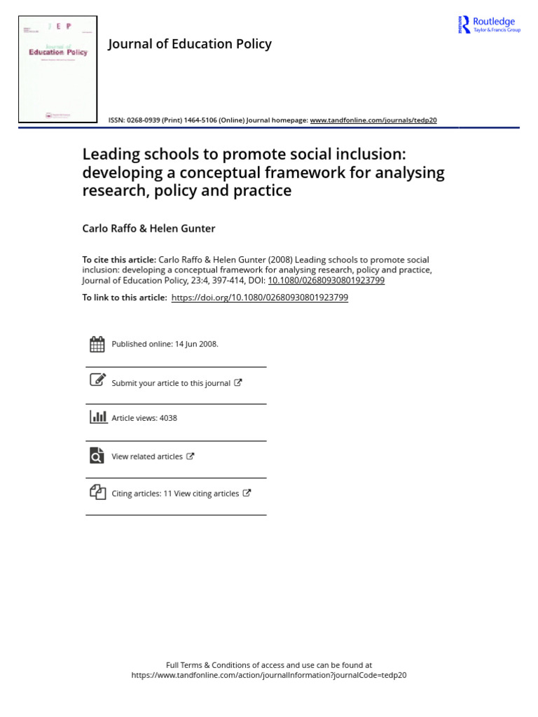 Leadin 1 | PDF | Social Exclusion | Leadership