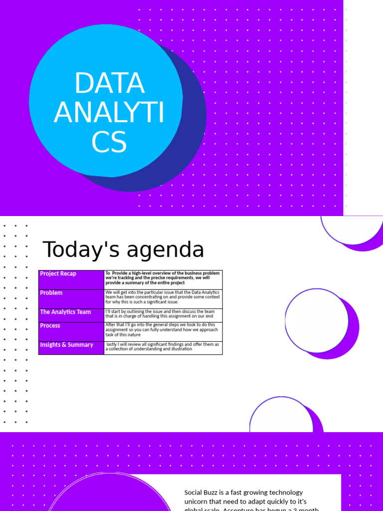 Data Analytics Template - Task 3 - Final | PDF