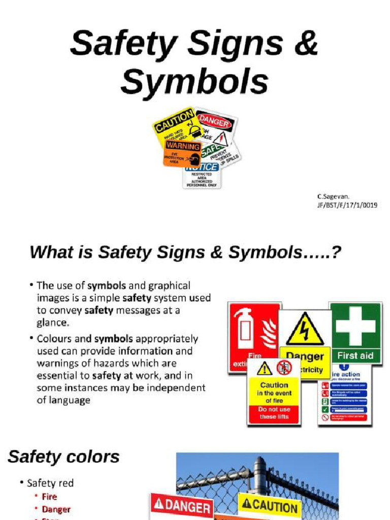 SAFETY-SIGNS-AND-SYMBOLS | PDF