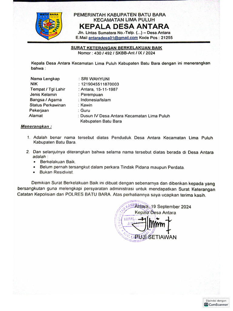 SKBB Sri Wahyuni | PDF