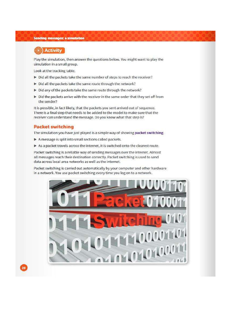 Packet switching | PDF