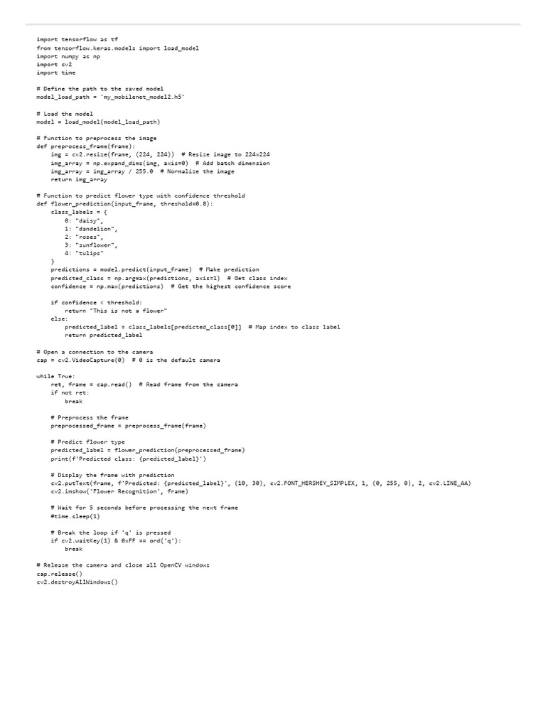 Flowerr - Ipynb - Colab | PDF