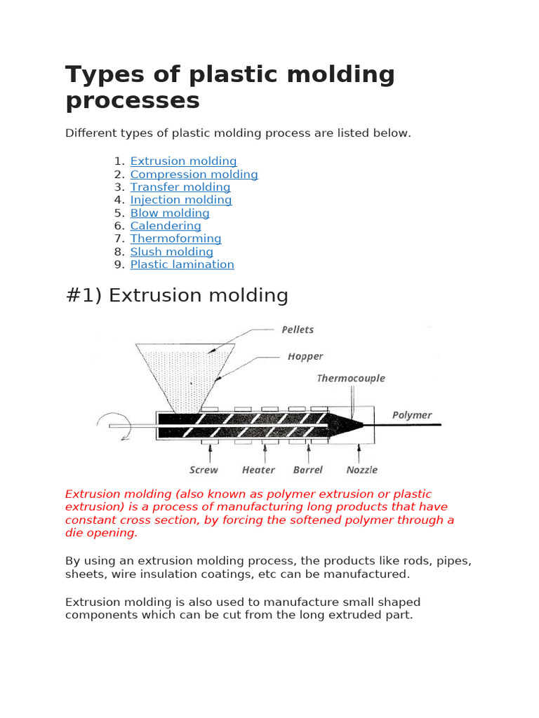 Molding Process | PDF