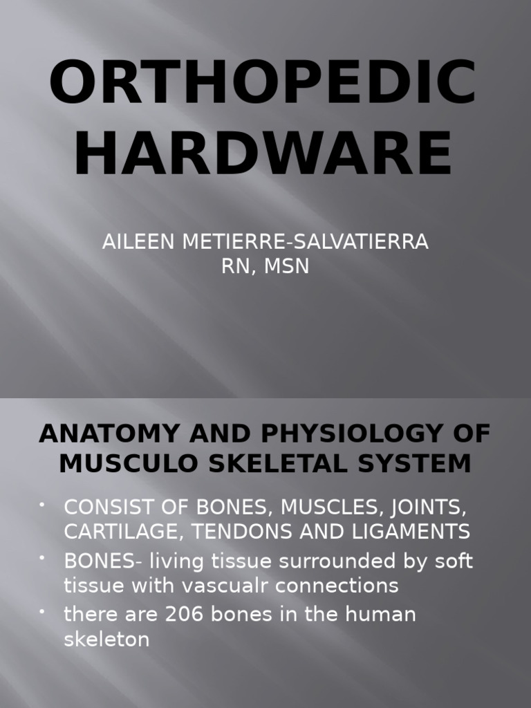 Orthopedic-Hardware | PDF