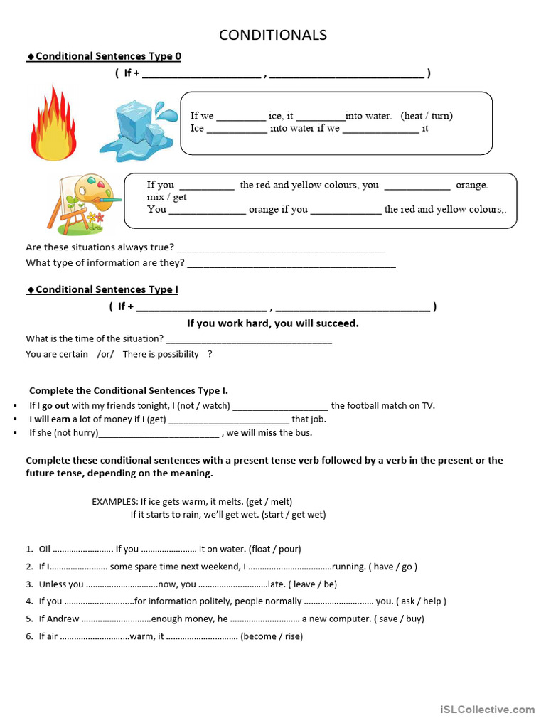 Conditional Type 0 - 1 | PDF