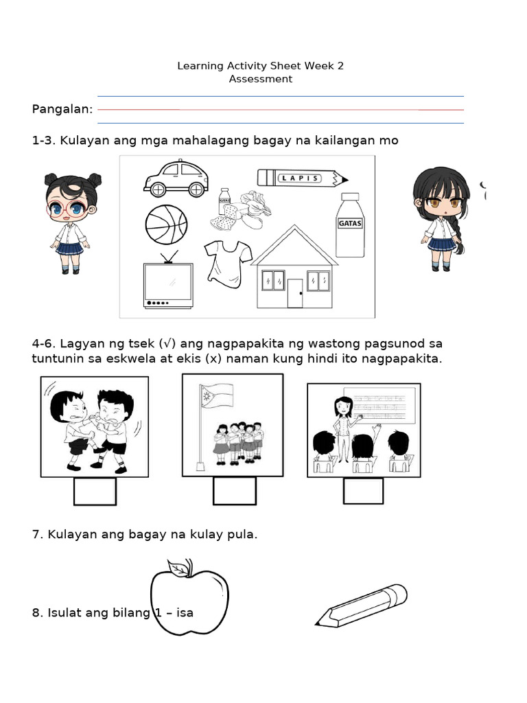 LAS (Assessment) Week2 | PDF