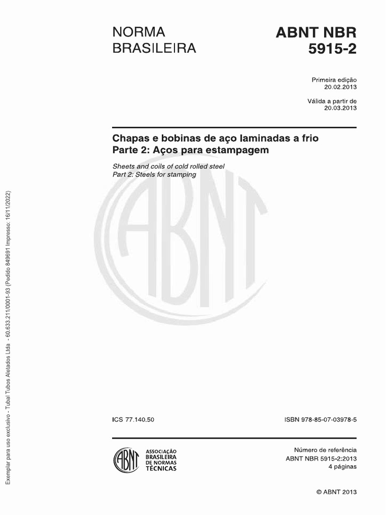 NBR-5915 2 | PDF