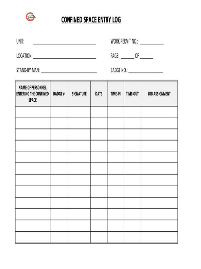 Confiend Space Entrylog | PDF