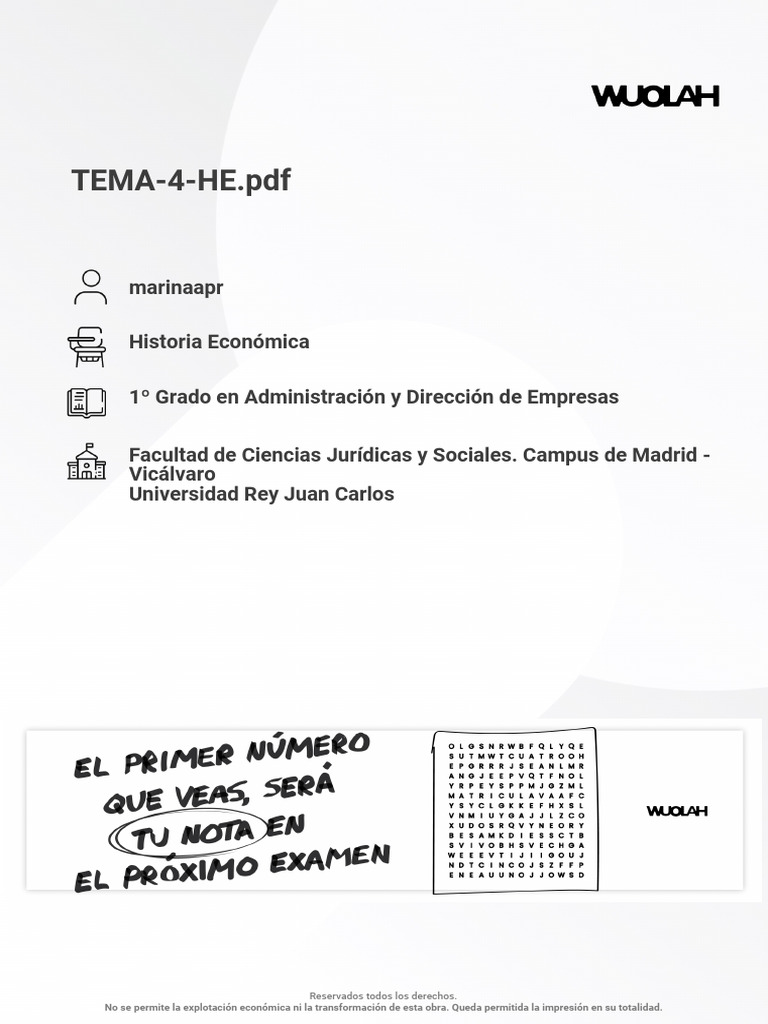 Wuolah Free TEMA 4 HE | PDF